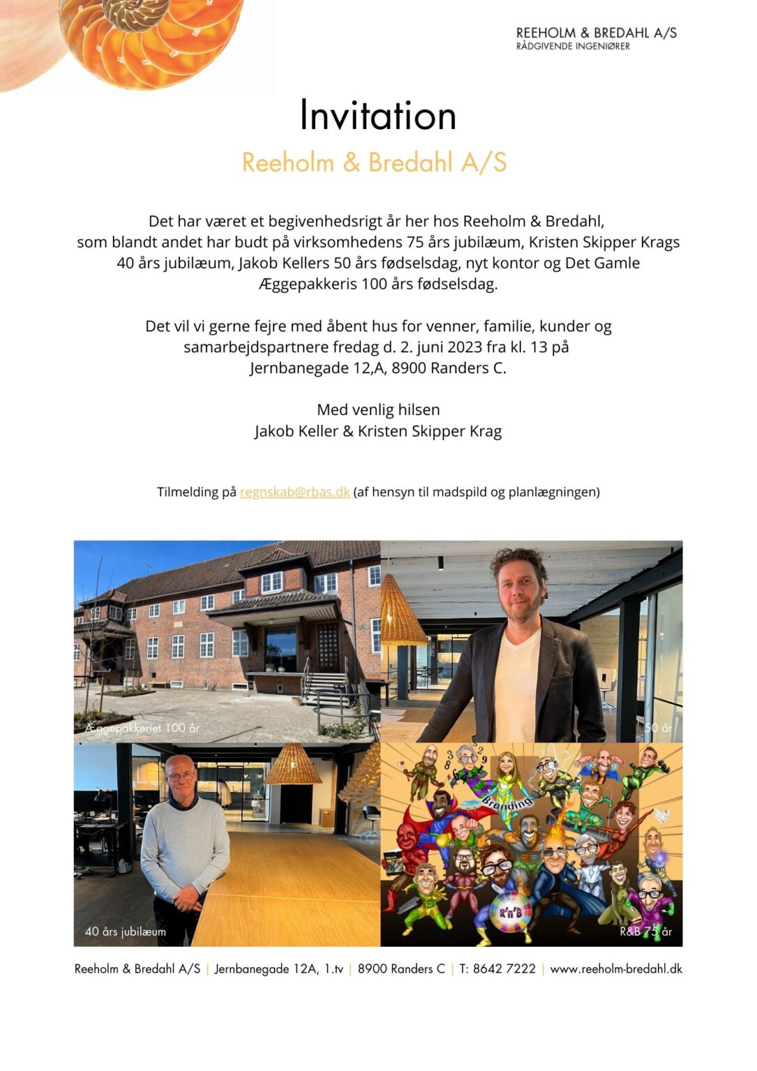 Invitation · Reeholm & Bredahl